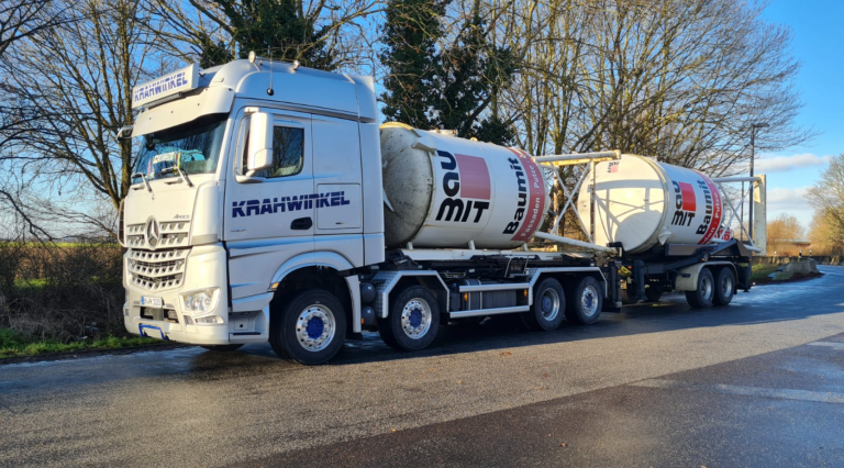 Mobilsilo Silosteller Logistik - Spedition Krahwinkel